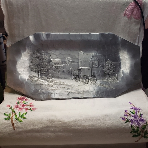 Wendell August Forge | Art | Hand Forged Aluminum Tray By Wendell ...